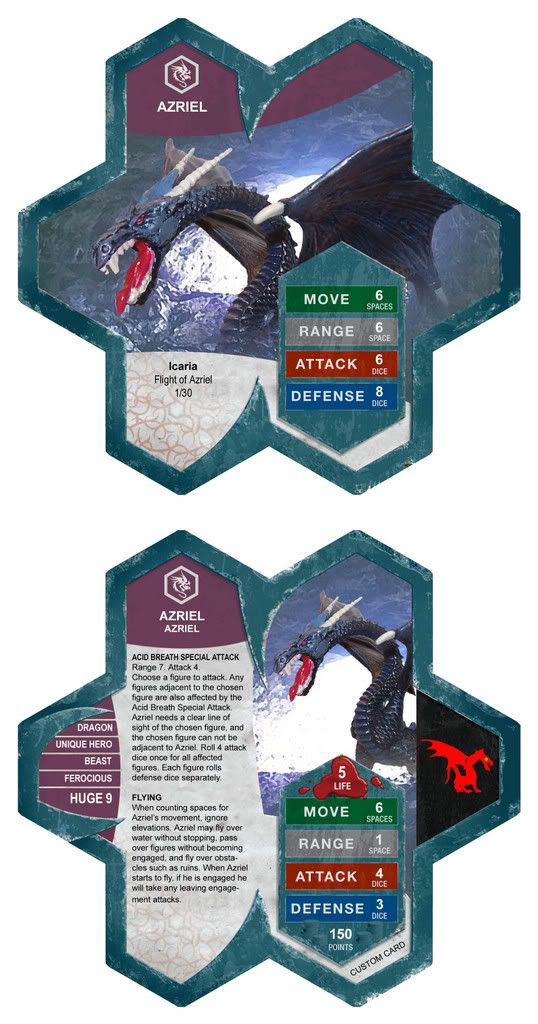 Leifkickers Custom card expansion (Flight of Azriel) | Heroscapers