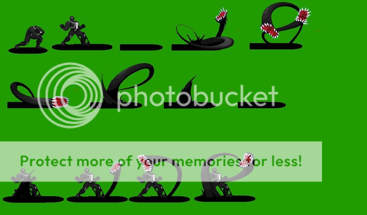 The Mugen Fighters Guild - new venom w.i.p spirtes