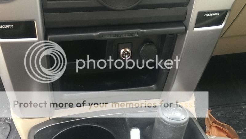 Clean Cobra 75WX ST install in center console Switch blank write up ...