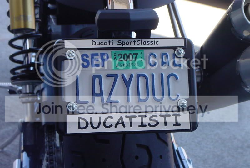Best Ducati License plates | Page 5 | Ducati.ms - The Ultimate Ducati Forum