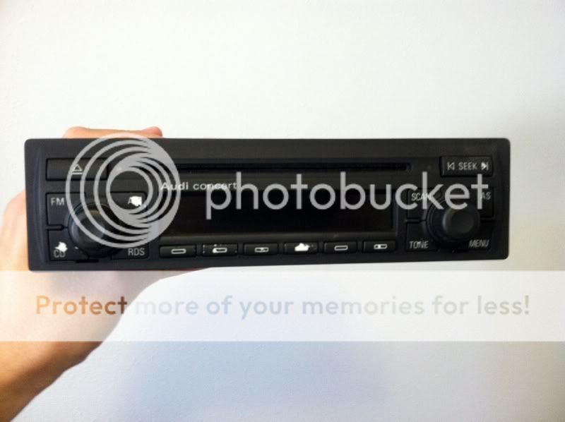 Audi TT OEM Concert CD Player | VW Vortex - Volkswagen Forum