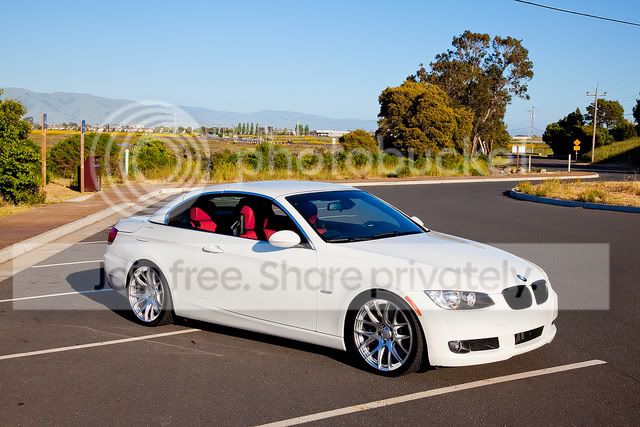 FS: 2007 E93 335i Convertible Alpine White/Coral Red