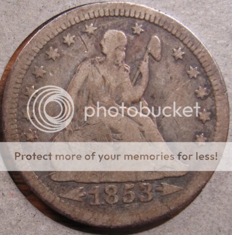 What is this 1853/4 quarter worth? — Collectors Universe