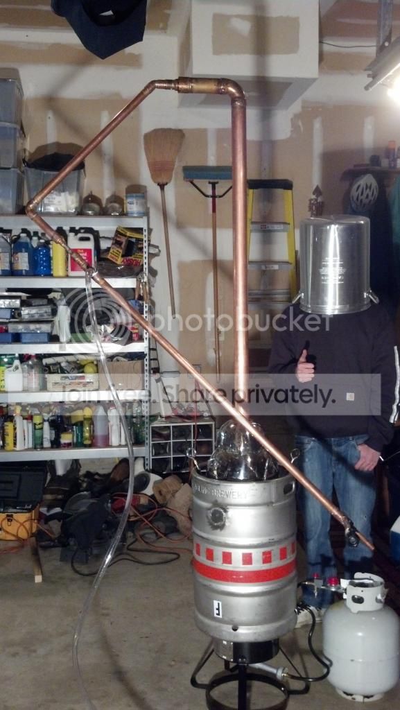 Simple Keg Pot Still - Home Distiller