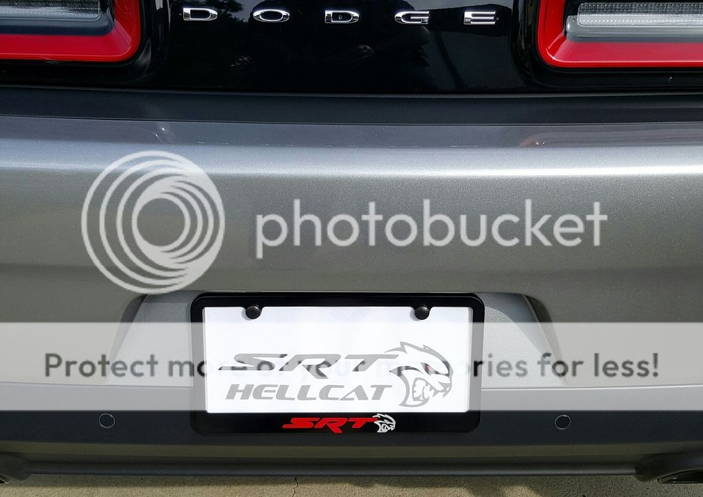 Dealer Paper Plate Had To Go | SRT Hellcat Forum