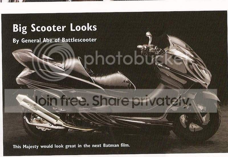 Custom Majestys | Yamaha Majesty Scooter Forum