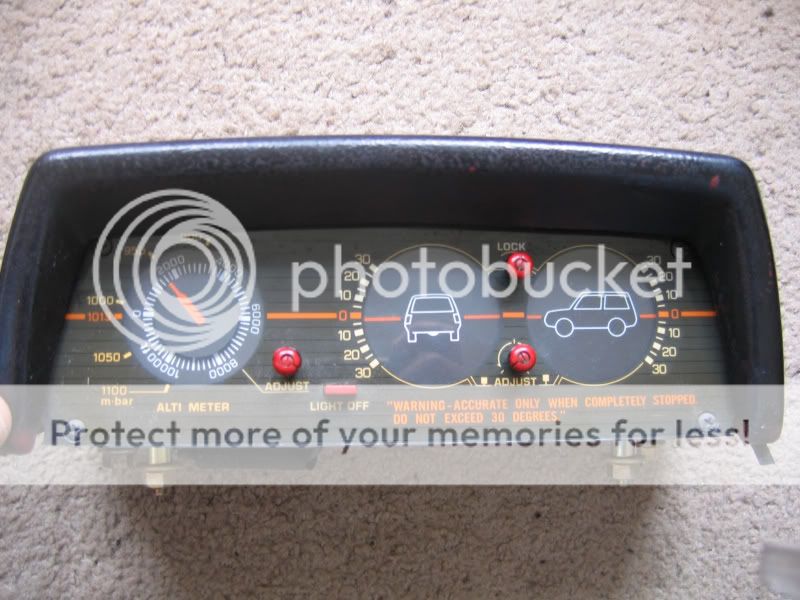 Inclinometer Altimeter gauges factory Toyota | IH8MUD.com Forum ...