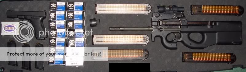 PS90 with TROS mounted 2X ACOG | FN Herstal Firearms